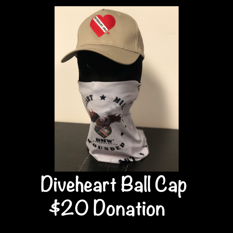 Diveheart Ball Caps - Diveheart